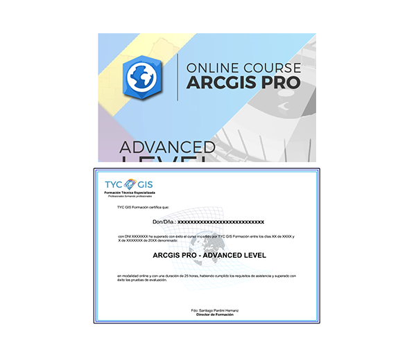 ArcGIS Pro Nivel Avanzado Certificado - GIS Course | TYC GIS Training ArcGIS Pro Nivel Avanzado Certificado - GIS Course | TYC GIS Training