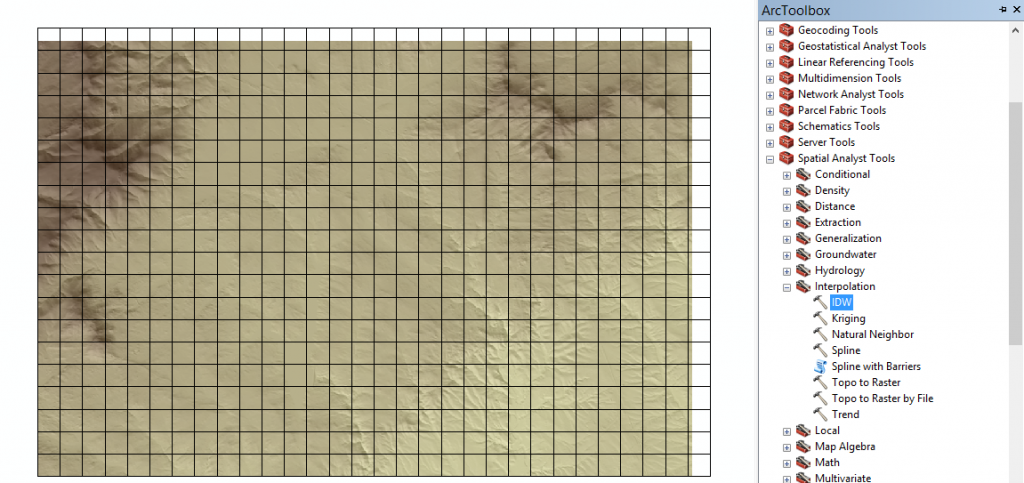 Calculations in ArcGIS: Relative Relief
