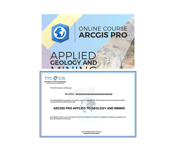 Online Course Arcgis Pro Applied Geology And Mining Certificate Gis