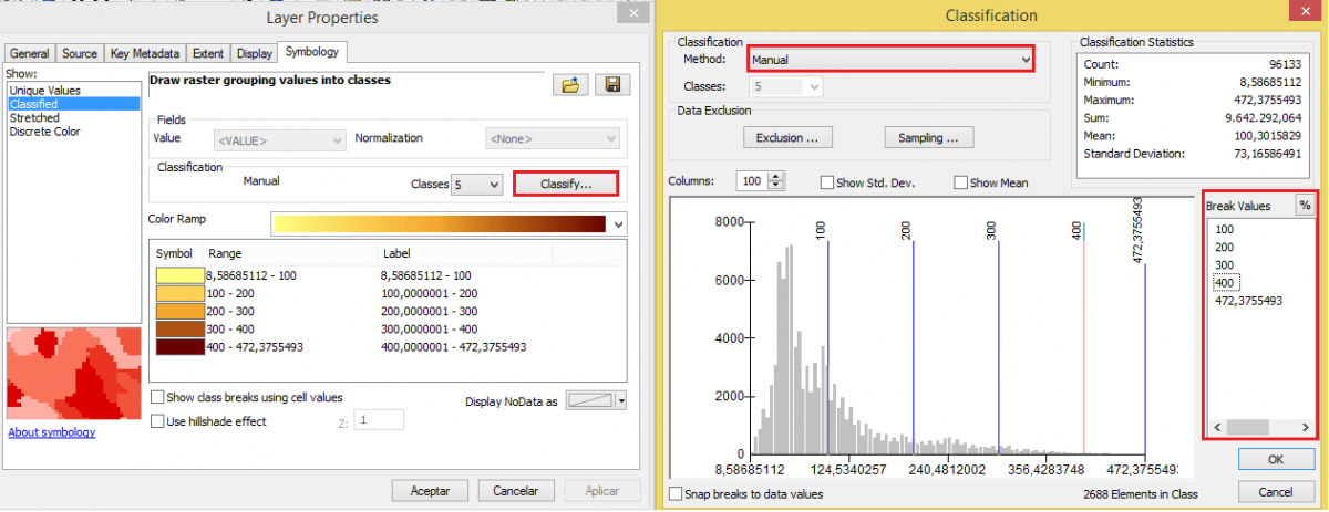 Calculations in ArcGIS: Relative Relief
