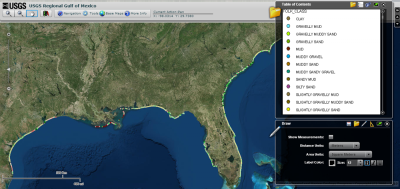 US Coastal and Marine Geology Maps