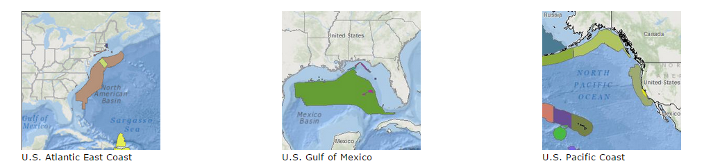 US Coastal and Marine Geology Maps