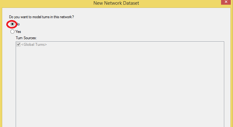 Creating A Network Dataset Using Arcgis