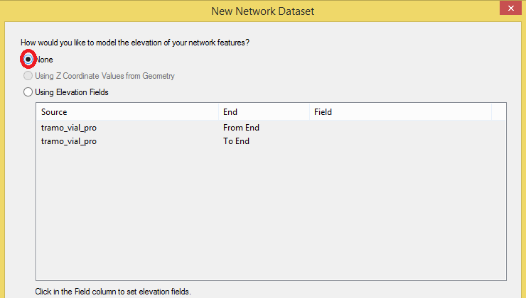 Creating A Network Dataset Using Arcgis