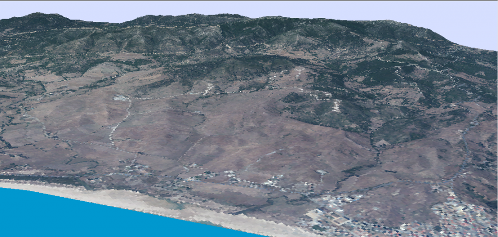 Visualizing Viewsheds in 3D with Arcscene (ArcGIS Desktop component)