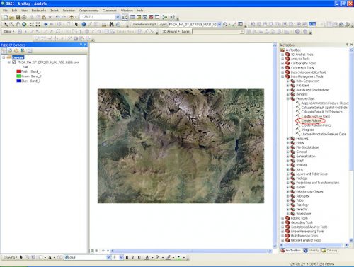 Creating a fishnet grid using ArcGIS 10