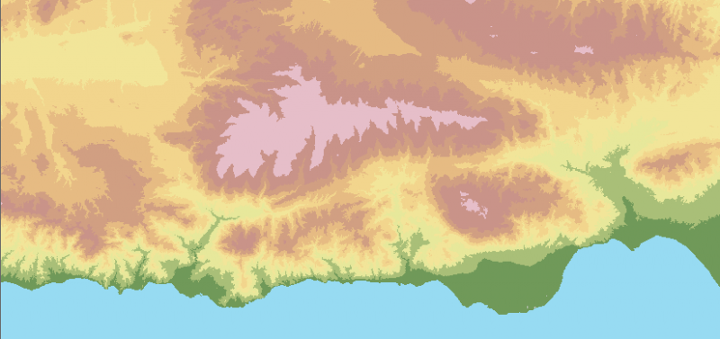 Tips for a beautiful presentation in ArcGIS. nº1 Map Relief - GIS ...