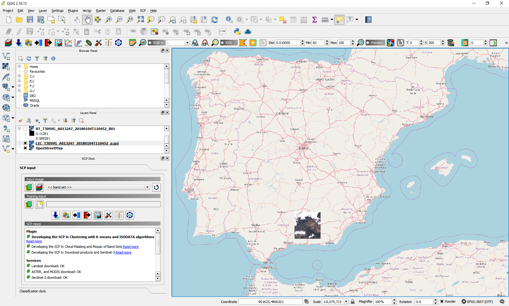 Delineate Snow Using Normalized Difference Snow Index Sentinel 2 And Qgis