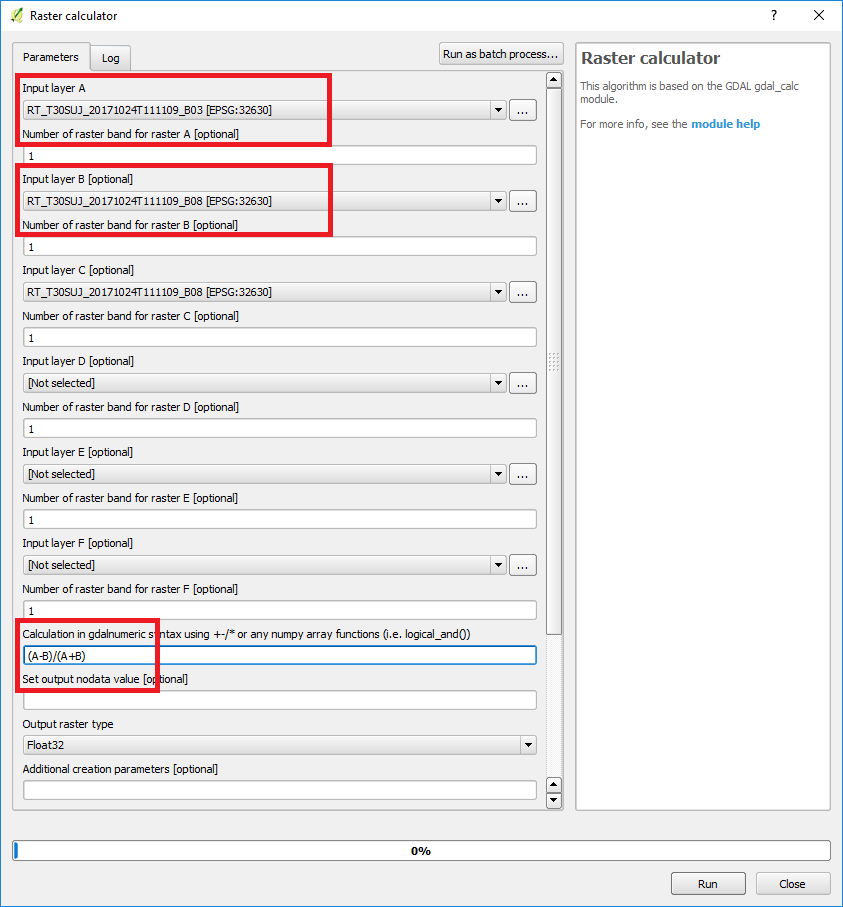Simple Methodology For Water Data Extraction Using Qgis And Sentinel 2