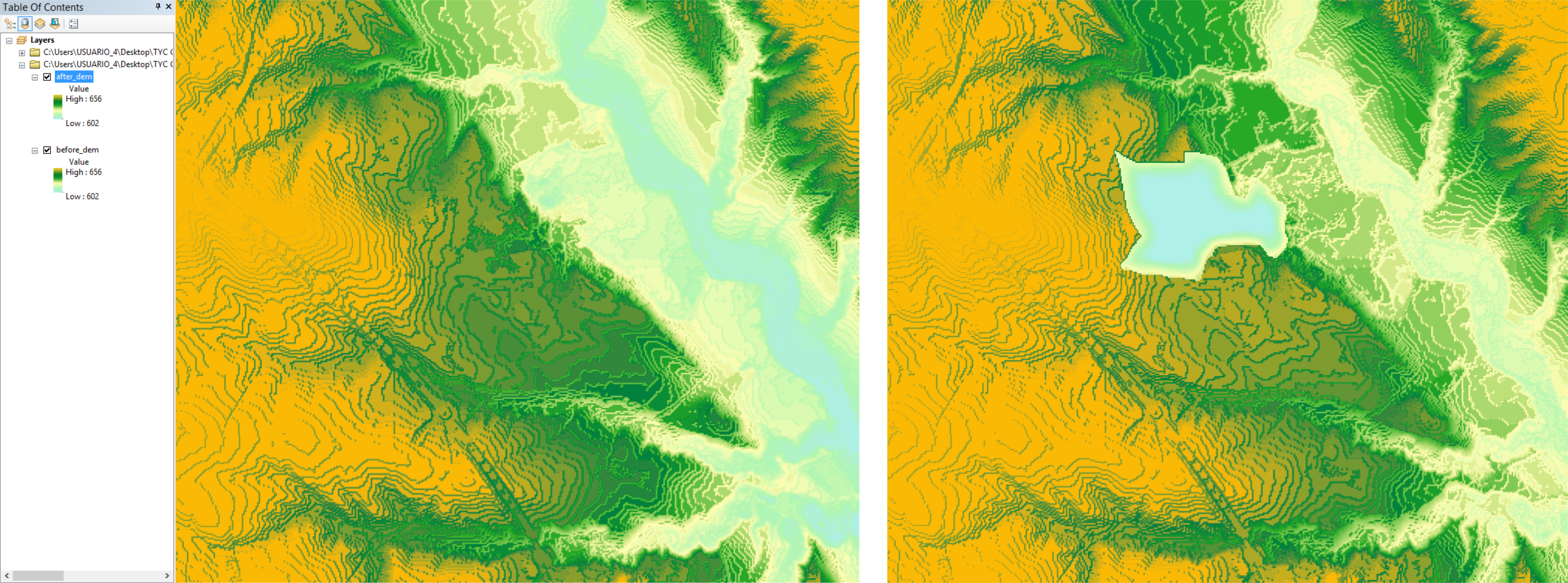 Use Arcgis Tools For 3d Mapping How To Fill Space Between Layers