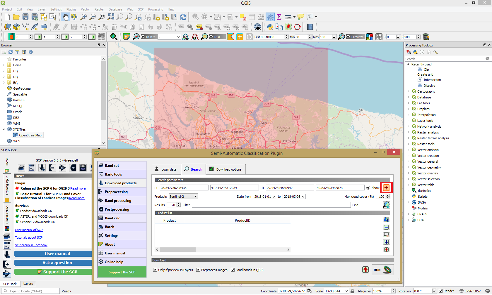 Using Semi Automatic Classification Plugin With Qgis 30