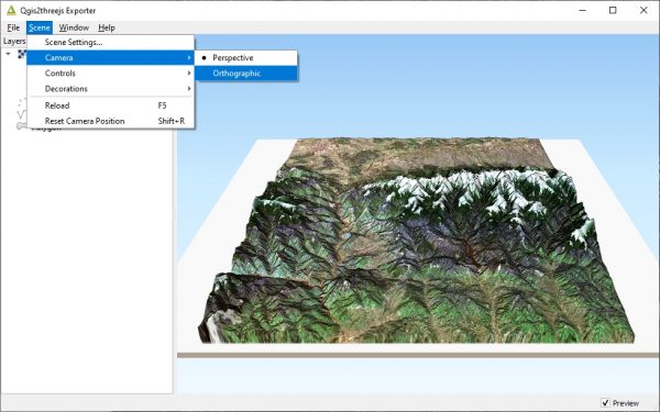 Easy way to create a 3D map in QGIS