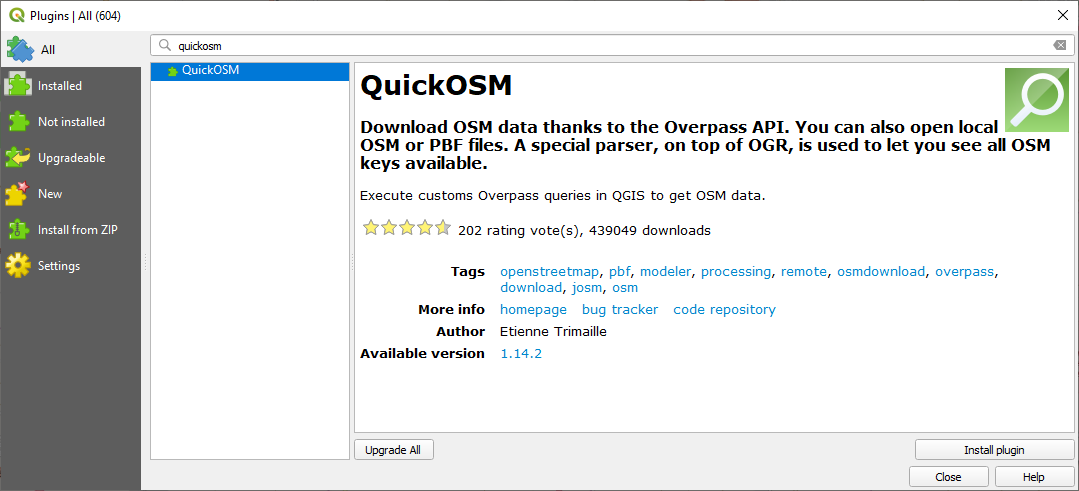 How To Download Osm Data Using Quickosm Plugin In Qgis