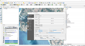 Downloading and Preprocessing Satellite Imagery using QGIS
