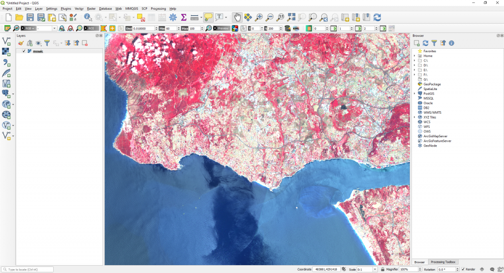 Downloading And Preprocessing Satellite Imagery Using QGIS