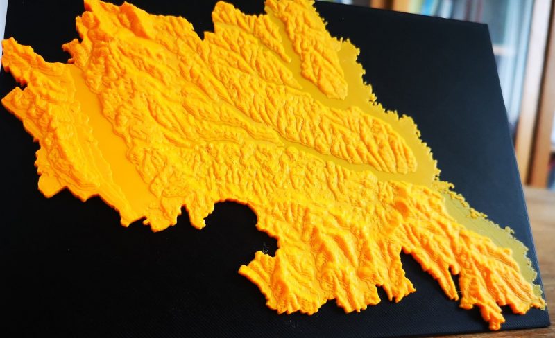 Easy way to export and print 3D DEMs