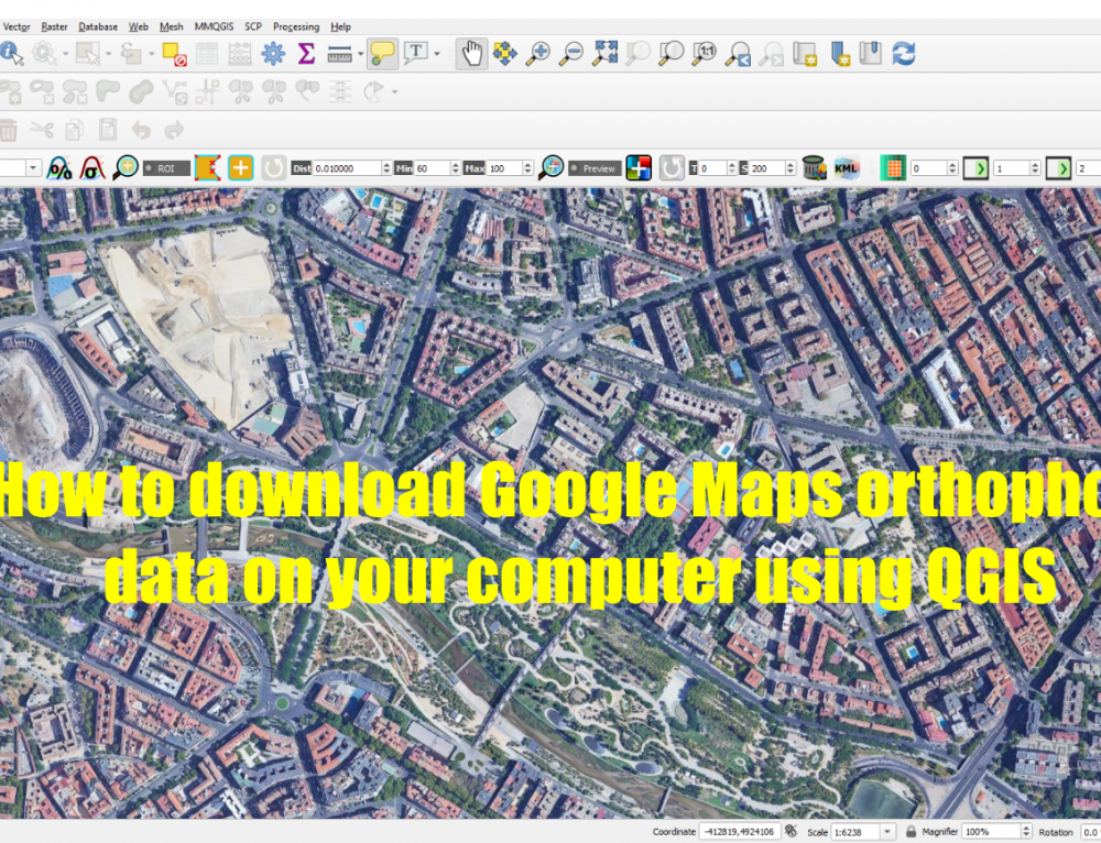 Downloading and Preprocessing Satellite Imagery using QGIS