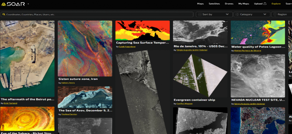 Soar.Earth – Digital Atlass of Satelite Data - GIS Course | TYC GIS ...