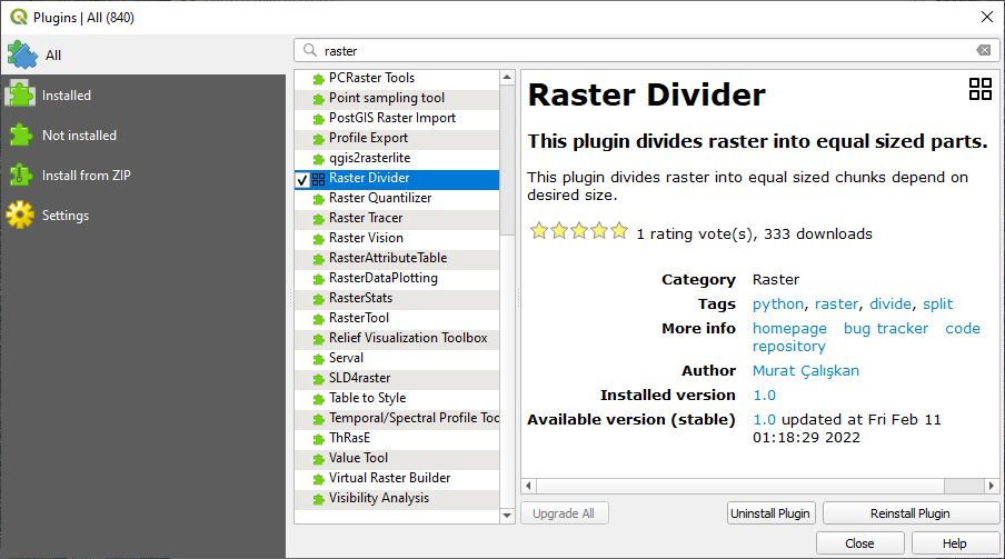 Easy Way To Manage Big Raster Layers In Qgis Tyc Gis