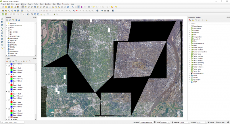 Easy way to manage big raster layers in QGIS | TYC GIS
