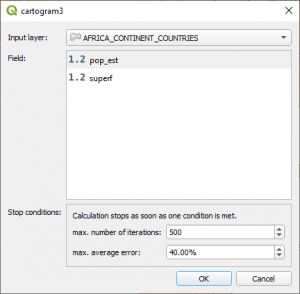 Create anamorphic maps in QGIS | TYC GIS