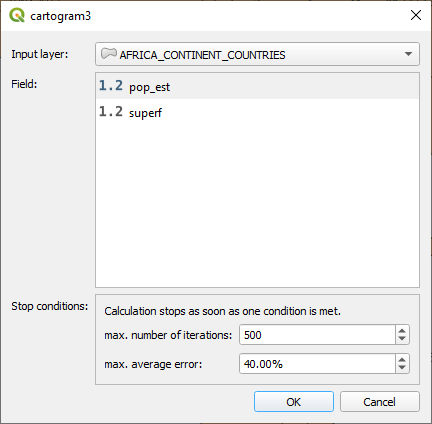 Create anamorphic maps in QGIS | TYC GIS
