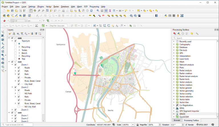 How to download OSM data while preserving the symbology