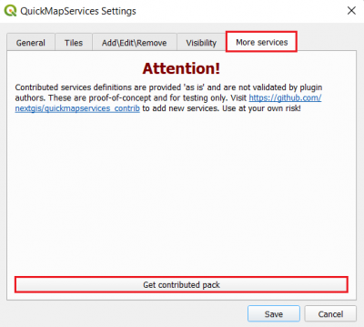QuickMapServices Plugin – easy way to add basemaps in QGIS