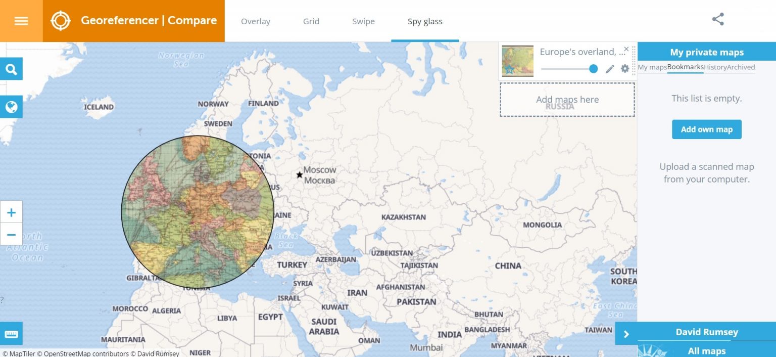 How to visualize historical maps in ArcGIS Pro | TYC GIS