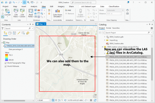 DEM creation using LASzip and ArcGIS Pro - GIS Course | TYC GIS Training