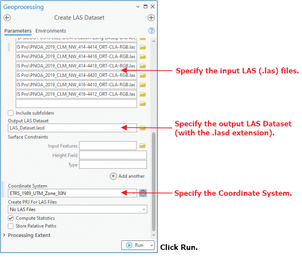 DEM creation using LASzip and ArcGIS Pro - GIS Course | TYC GIS Training