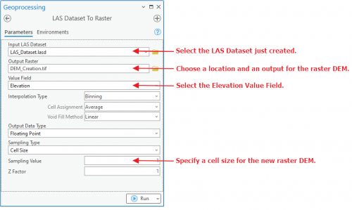 DEM creation using LASzip and ArcGIS Pro - GIS Course | TYC GIS Training